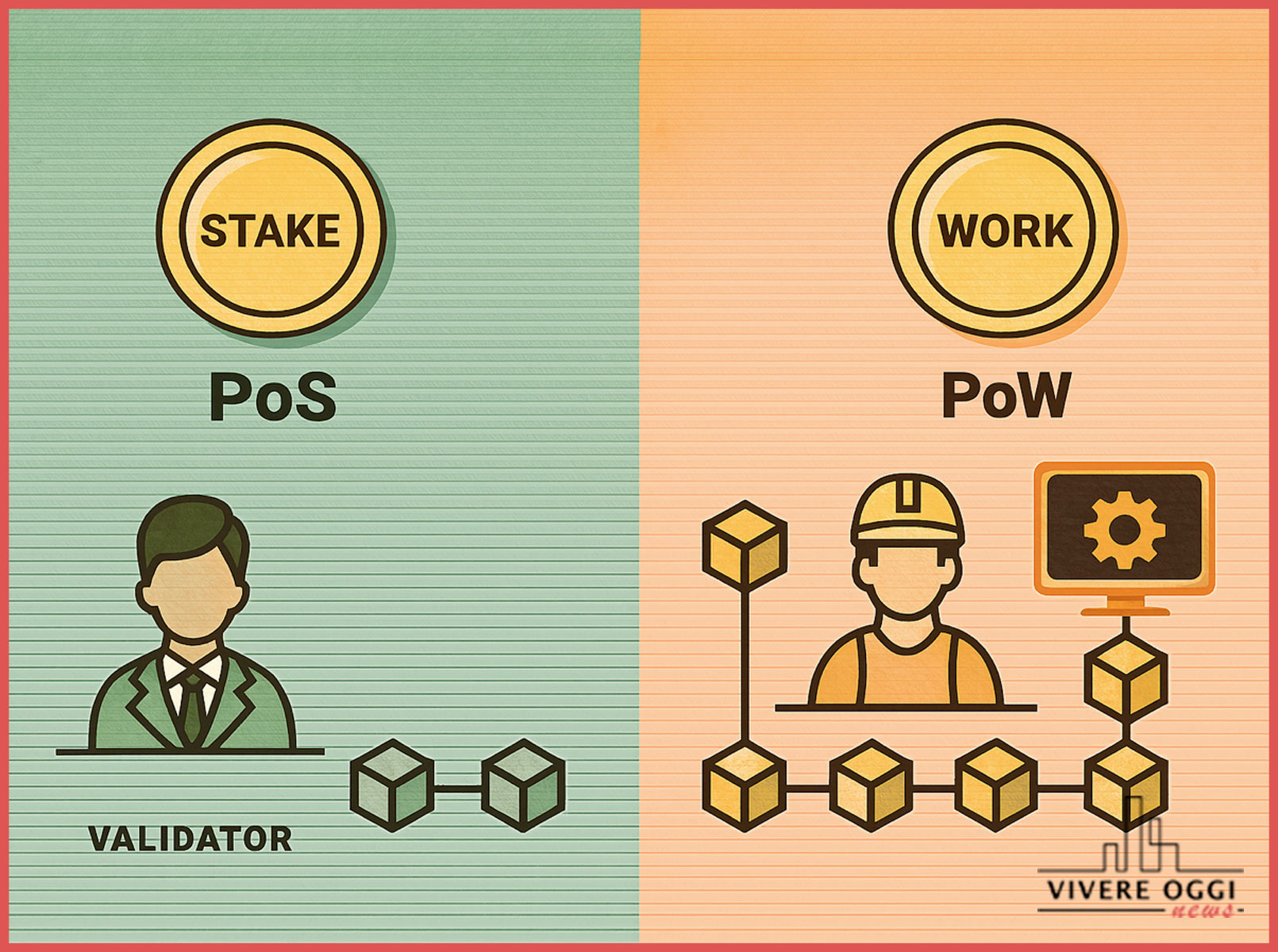 Proof of Stake vs Proof of Work: il futuro del consenso blockchain